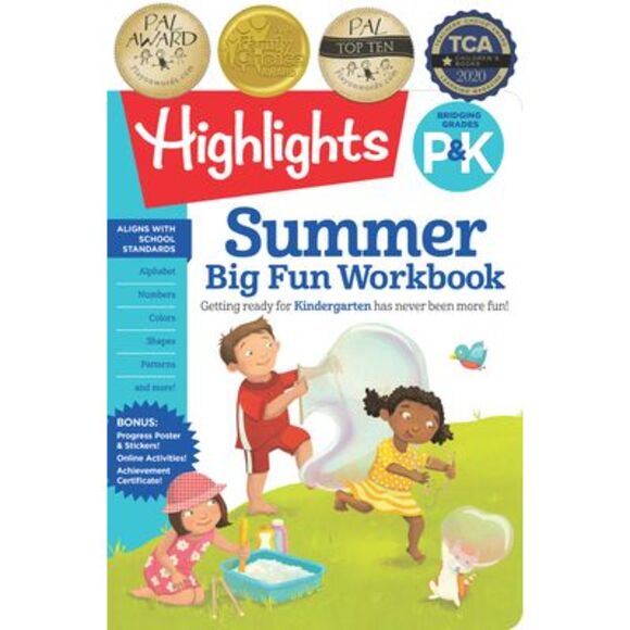 Highlights Learning | Other | Summer Big Fun Workbook Bridging Grades P ...